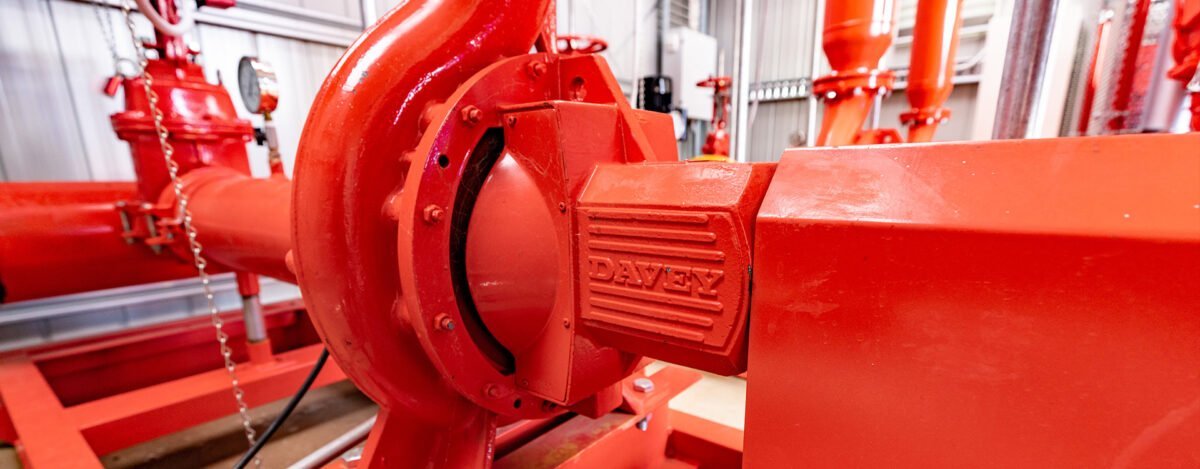 Warehouse Fire Prevention Pumps | Davey Water Australia