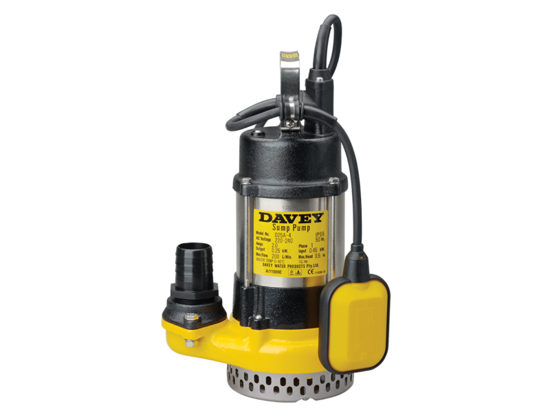 Single Channel Waste Pumps | Submersible Pumps | Davey Water Australia