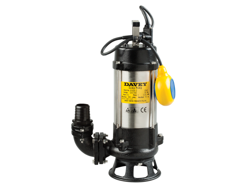 Vortex Sump Pumps | Submersible Pumps | Davey Water Australia