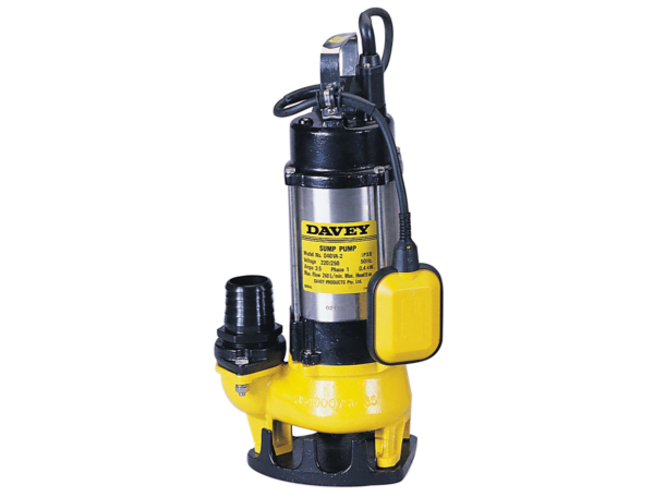 Vortex Sump Pumps | Submersible Pumps | Davey Water Australia