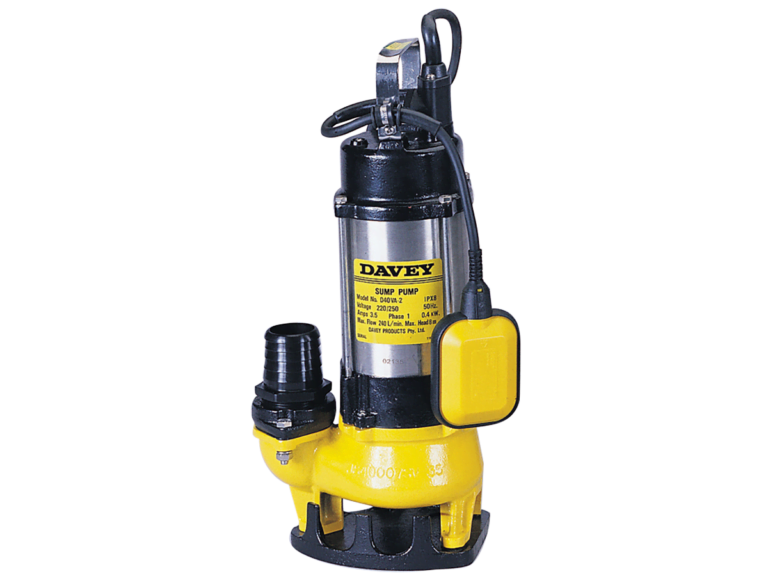 Vortex Sump Pumps | Submersible Pumps | Davey Water Australia