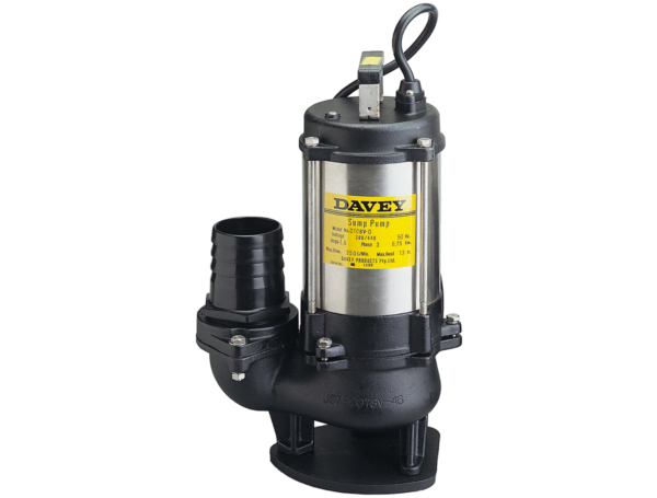 Vortex Sump Pumps | Submersible Pumps | Davey Water Australia