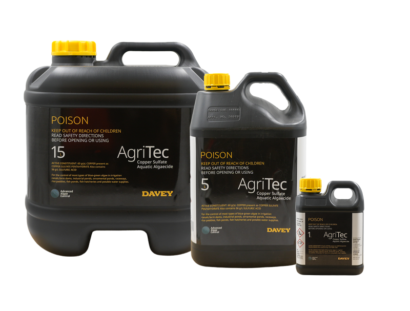 Agritec Aquatic Algaecide - Davey - Australia