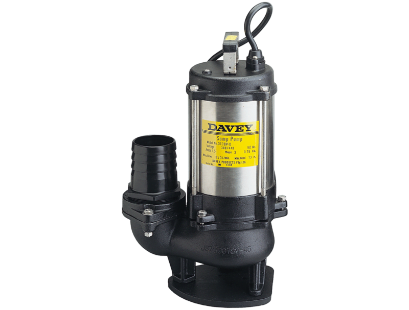 Vortex Sump Pumps - Davey - New Zealand