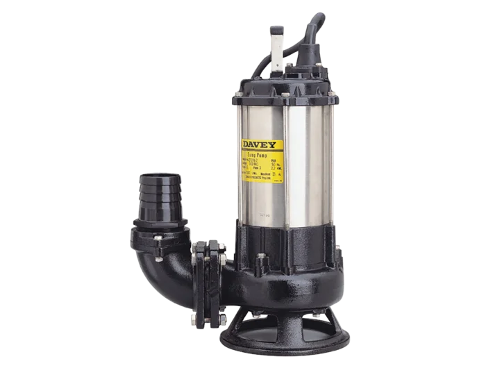 Submersible Cutter and Shredder Pumps - Davey - New Zealand