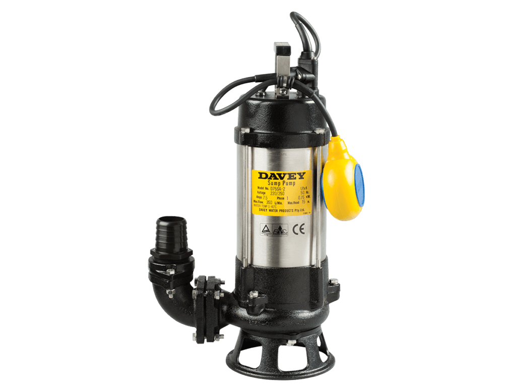 Vortex Sump Pumps - Davey - South Africa