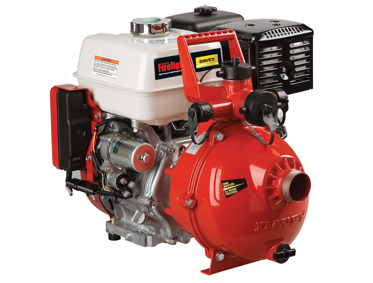 Petrol Engine Driven Firefighter - Davey - United States